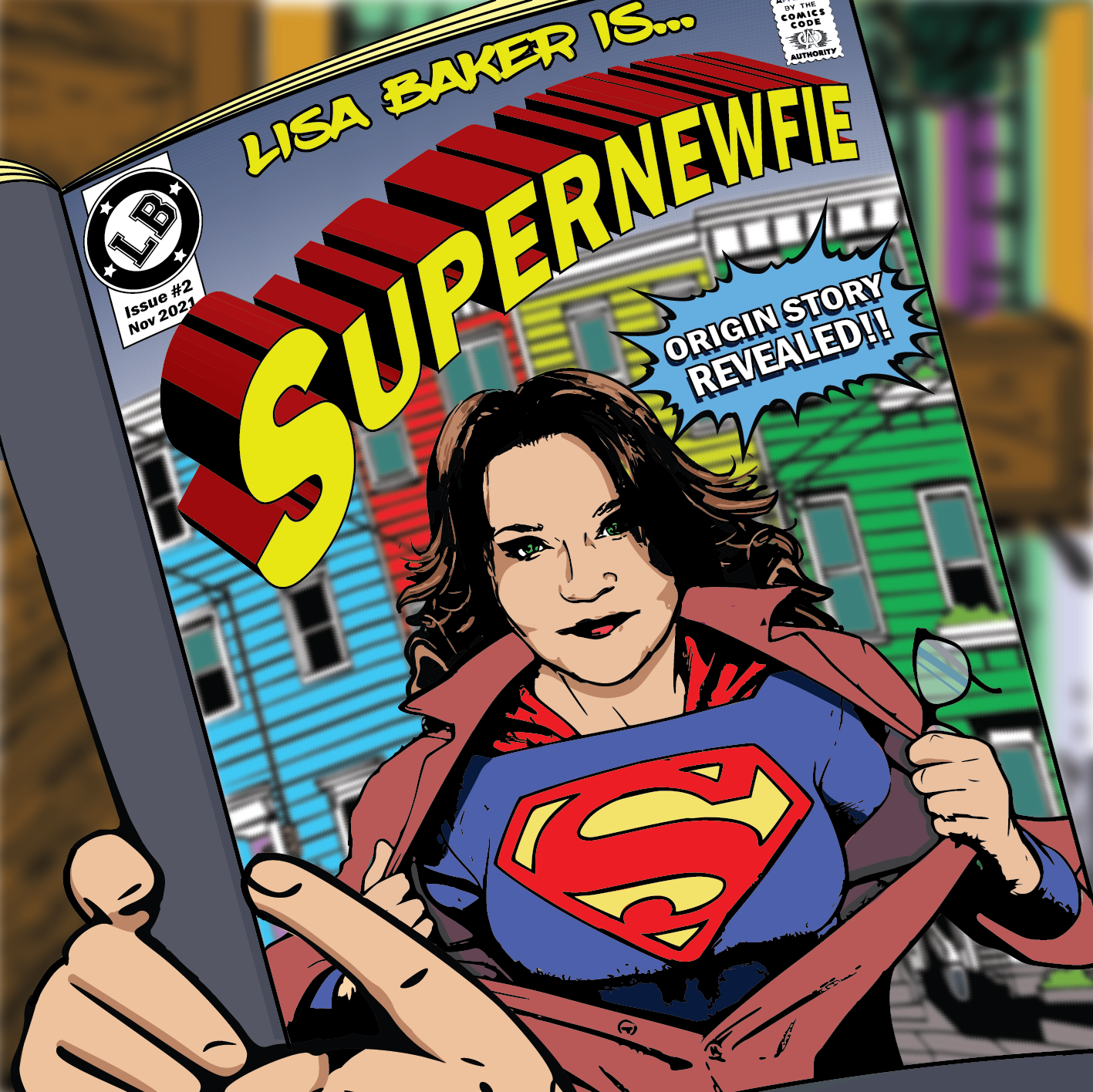 LISA BAKER - SUPER NEWFIE - digital album – merch.m0nkey